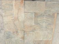 China Flamed Rustic Quartzite Floor Tiles 60x60cm Natural Stone Pavers for Patio Walkway for sale
