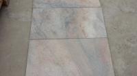 China Flamed Rustic Quartzite Floor Tiles 60x60cm Natural Stone Pavers for Patio Walkway for sale