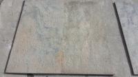 China Flamed Rustic Quartzite Floor Tiles 60x60cm Natural Stone Pavers for Patio Walkway for sale