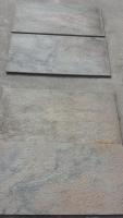 China Flamed Rustic Quartzite Floor Tiles 60x60cm Natural Stone Pavers for Patio Walkway for sale