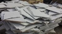 China White Quartzite Random Flagstone,Random Stone,Crazy Stone,Landscaping Stone,Flagstone Wall for sale