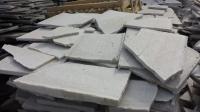 China White Quartzite Random Flagstone,Random Stone,Crazy Stone,Landscaping Stone,Flagstone Wall for sale