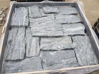 China Grey Granite Field Stone Veneer Loose Ledgestone Random Thin Stone 2-3.5cm Thickness for sale