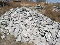 China Grey Granite Field Stone Veneer Loose Ledgestone Random Thin Stone 2-3.5cm Thickness for sale