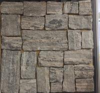 China Grey Granite Field Stone Veneer Loose Ledgestone Random Thin Stone 2-3.5cm Thickness for sale