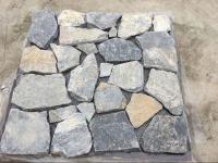 China Blue Quartzite Random Flagstone,Crazy Stone,Irregular Flagstones,Random Stone,Flagstone Wall for sale