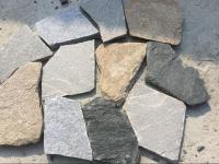 China Granite & Quartzite Random Flagstone,Crazy Stone,Irregular Random Flagstones,Flagstone Wall for sale