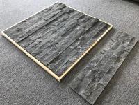 China Blue Limestone Ledger Panels Thin Stone Veneer 600x150mm Natural Split Wall Cladding for sale