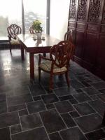 China Blue Limestone Pavers 30mm Antique Finish Patio Stone for Indoor Outdoor Flooring for sale