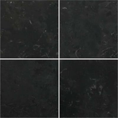 China Honed Blue Limestone Tiles 30mm Patio Pavers for Walkway Flooring for sale
