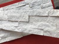 China White Sandstone Ledgestone Natural Stone Veneer 600x150mm Stacked Stone Panel for Wall Cladding for sale
