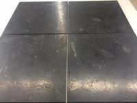 China Blue Limestone Tiles 30mm Patio Pavers for Walkway Courtyard Flooring for sale