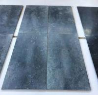 China Blue Limestone Walkway Pavers 30mm Natural Patio Stones for Outdoor Flooring for sale