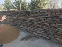 China Rusty Slate Retaining Wall Natural Multicolor Slate Stone 3-8cm Thickness for Landscaping for sale