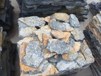 China Blue Limestone Random Flagstone 2.5-3.5cm Natural Split Finish for Flooring and Wall Decoration for sale