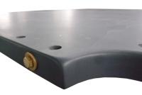 China Black Billiard Slate Stone Pool Table Tops for sale