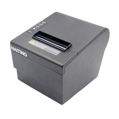 China POS 80mm Black And White Receipt Factory Price China Brand Naiting Thermal Printer for sale