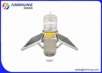 China Solar Powered Marine Navigation Lights 3-5 Nautical Miles with 100,000h LED Life and GPS Sync for sale