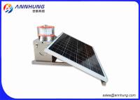 China Medium Intensity Solar Aviation Obstruction Light 40W 2000cd IP65 for sale