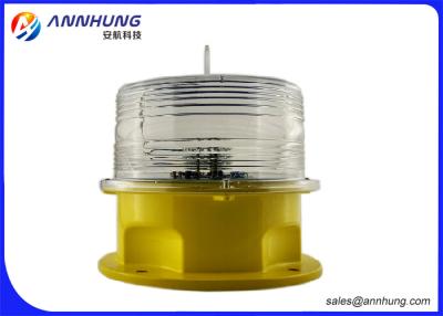 China 3W Solar Aviation LED Obstruction Light - IP65 Rated, 100,000 Hour LED Life, -40°C to +60°C Operating Range for sale