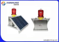 China DC12V 20W Solar Aviation Warning Light Type B - 2000cd Intensity, IP65 Rated for Buildings & Towers for sale