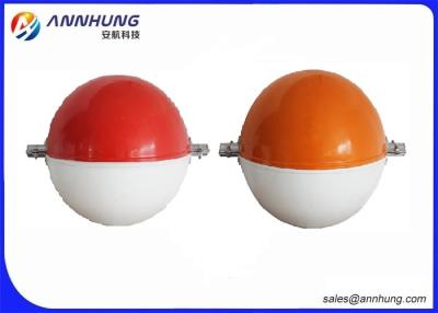 China AH-AWS Fiber Glass Aircraft Warning Sphere 600mm Diameter for High-Voltage Transmission Lines with ICAO Certification for sale