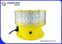 China FAA L856 IP67 Medium Intensity LED Aviation Obstruction Light - 20W/60W Power, 2000-20000cd Intensity for sale