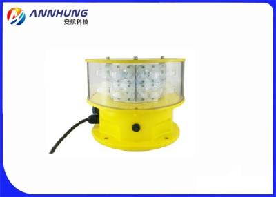 China Double LED Medium Intensity Type B L864 Aviation Obstruction Light 2000cd 11W for sale