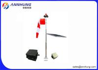 China Stainless Steel 304 Solar Wind Cone Airport Landing Indicator 12VDC Mono Crystalline Silicon Module for sale