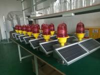 China AH-LS/S Solar Panel LED Obstruction Light 32.5cd Intensity 7-Day Autonomy IP65 Protection for sale