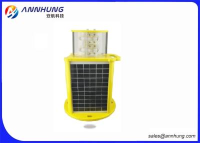 China Solar Medium Intensity Type B LED Aviation Obstruction Light 2000cd 20FPM Flashing Red for sale