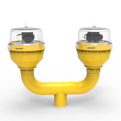 China ICAO Compliant IP66 LED Aviation Obstruction Light 5W 32.5cd 100000 Hours Lifespan for sale