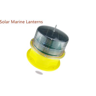China IALA LED GPS Sync Flashing Solar Marine Lantern 2-4NM IP68 PC Housing Built In Photocell for sale