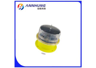 China Solar LED Aviation Obstruction Light FAA L810 Lithium Battery 1.8W 3.7V for sale
