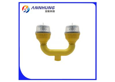 China 5W LED Aviation Obstruction Light - FAA L810 Certified Red Aircraft Warning Light for Towers up to 45m for sale