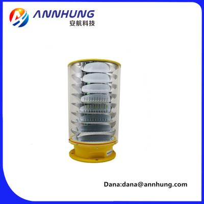 China IP67 ICAO FAA L856 Aviation Obstruction Light with 100,000+ Hour LED Life for 150m+ Structures for sale