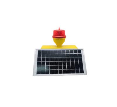 China FAA L-810 Solar LED Obstruction Light 130m/s Wind Low Intensity Aircraft Warning Marker for sale