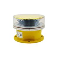 China Red LED Medium Intensity Aviation Obstruction Light Type B C 45-105m ICAO FAA for sale