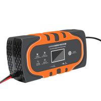China Intelligent 12V 10A Lead Acid Battery Charger Pulse Repair for Motorcycle Car with Temperature Compensation for sale