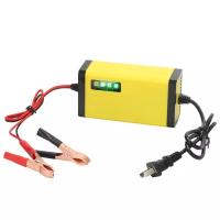 China Smart 12V 4A Lead Acid Battery Charger with Temperature Control for 35-80AH Batteries for sale