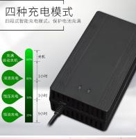 China 12V to 72V Lithium Battery Charger 48V 10A 89% Efficiency with Over Current Protection for sale