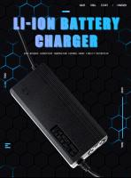 China LiFePO4 Battery Charger 12V 24V 36V 48V 60V 72V 10A for Electric Scooter E-bike with 93% Efficiency for sale