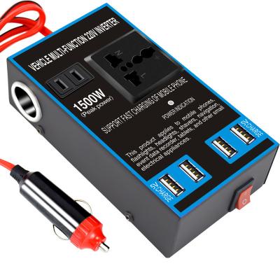 China 150W-200W Modified Sine Wave Power Inverter DC 12V to AC 110V with Dual USB and Type C for sale
