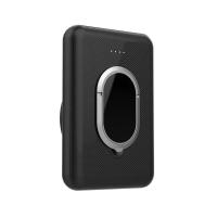 China 5000mAh Magnetic Wireless Charging Power Bank with Bracket 15W Fast Charge Type-C Output for sale