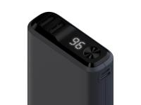 China Mini Power Bank 10000mAh 20000mAh PD18W Fast Charging LCD Display Wireless Output PVC Material for sale