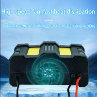 China 12V 12A 24V 6A Full Automatic Smart Battery Charger for Lead Acid Car Motorcycle for sale