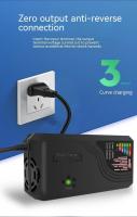 China 220W 60V 20Ah Lead Acid Battery Charger for E Bike Scooter with CE FCC RoHS for sale