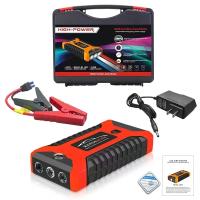 China Portable 12V Car Jump Starter 600A Peak with 20000mAh Battery and 4 USB Ports for sale