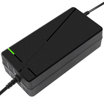 China 48V 10A Lithium Ebike Battery Charger with 3-Stage Charging for Electric Scooter for sale