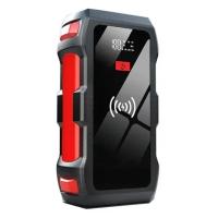 China 12V 72000mAh Portable Car Jump Starter 600A Peak with Flashlight and 4 USB Ports for sale